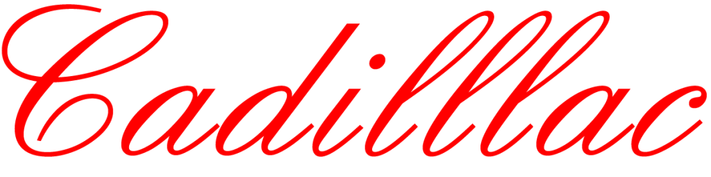 Cadillac font download - Famous Fonts